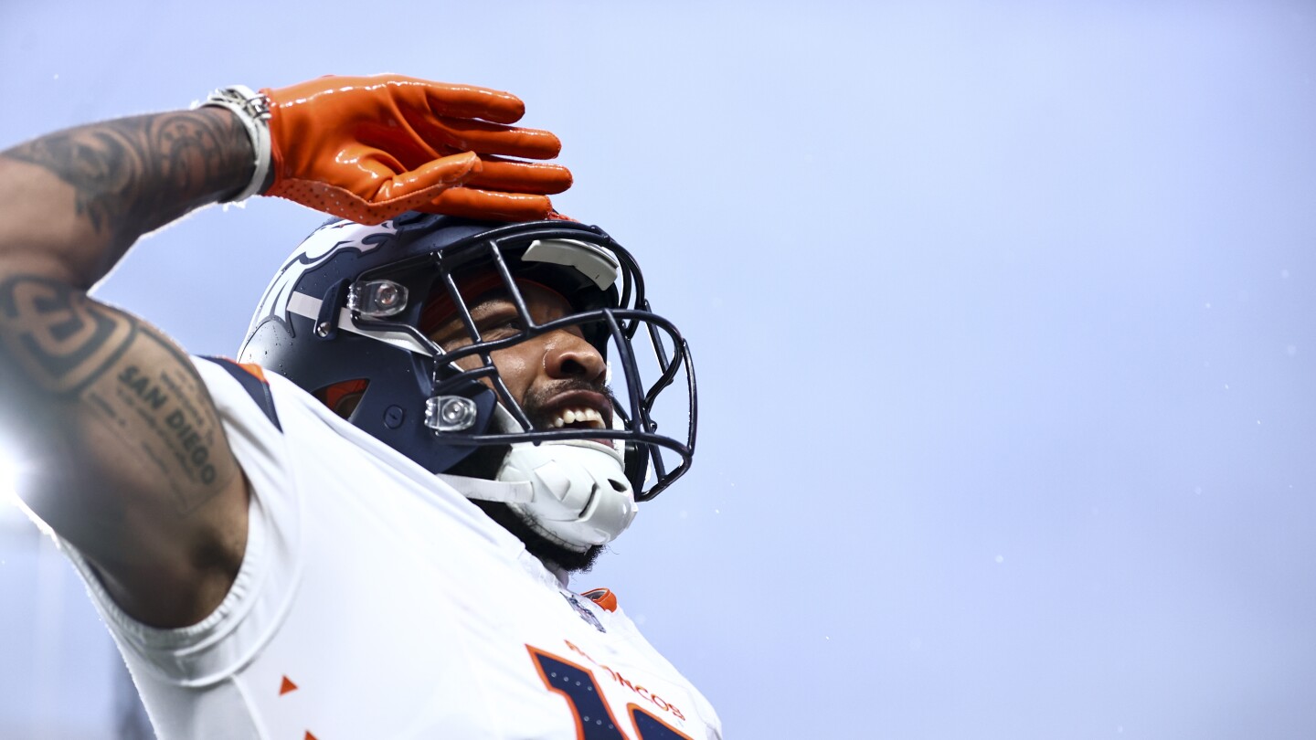 Former Broncos WR Tim Patrick Joining Lions Practice Squad