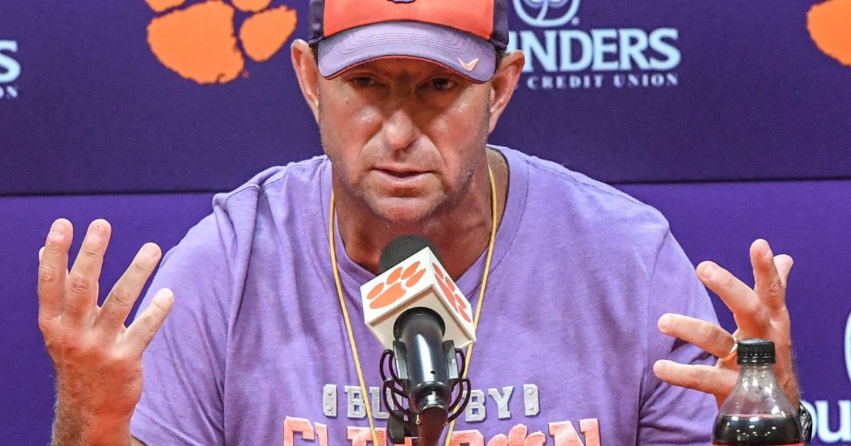Dabo Swinney Critiques House Settlement's Effect on College Football ...