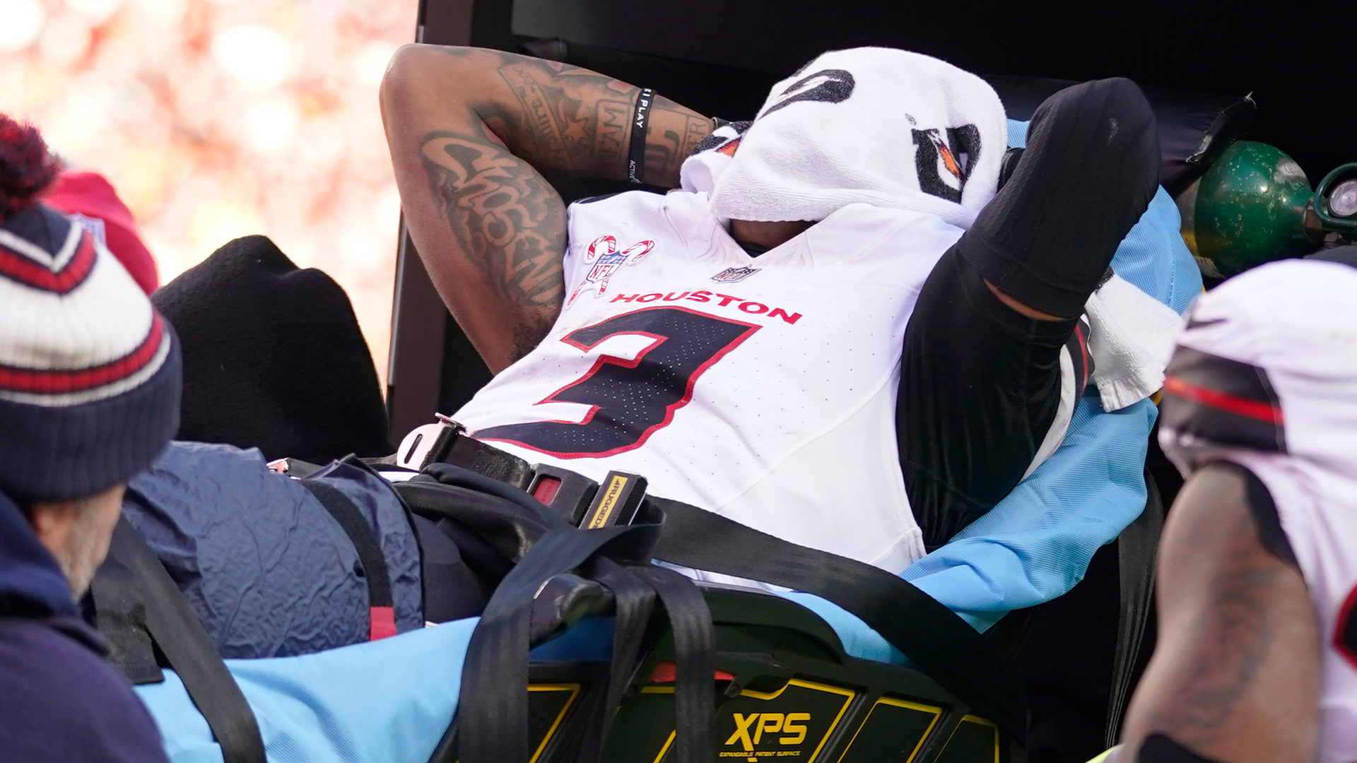 Major injury update on Tank Dell after Texans star hospitalized during ...