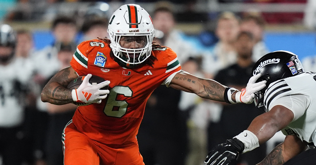 Miami RB Damien Martinez Declares for 2025 NFL Draft: What It Means for ...