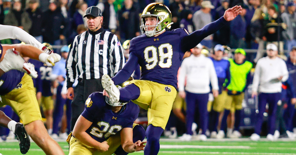 Mitch Jeter's Key Role in Notre Dame's Victory: Marcus Freeman Weighs ...