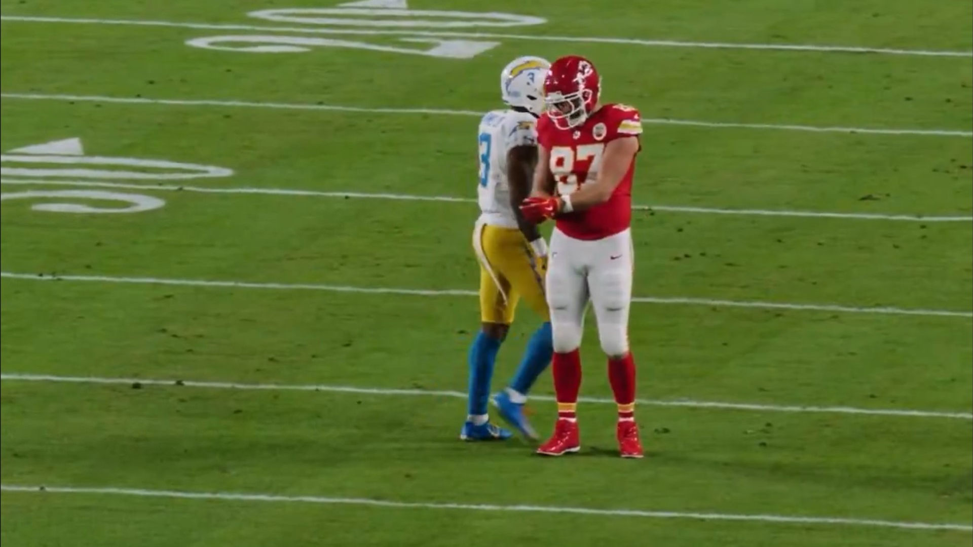 Travis Kelce reveals on-field 'cheating' secret caught on camera during ...