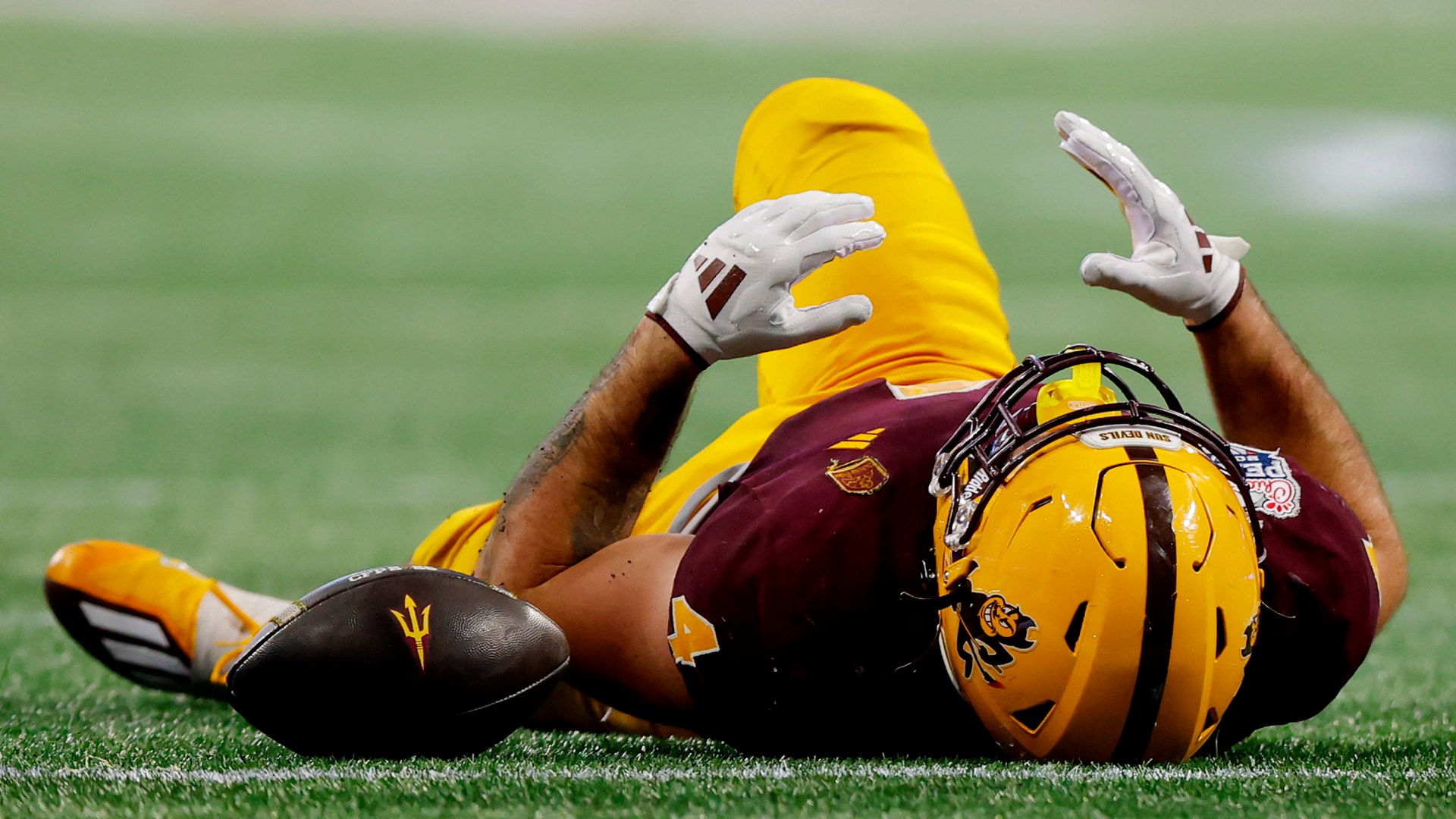 Arizona State's Cam Skattebo faces backlash for controversial sideline ...