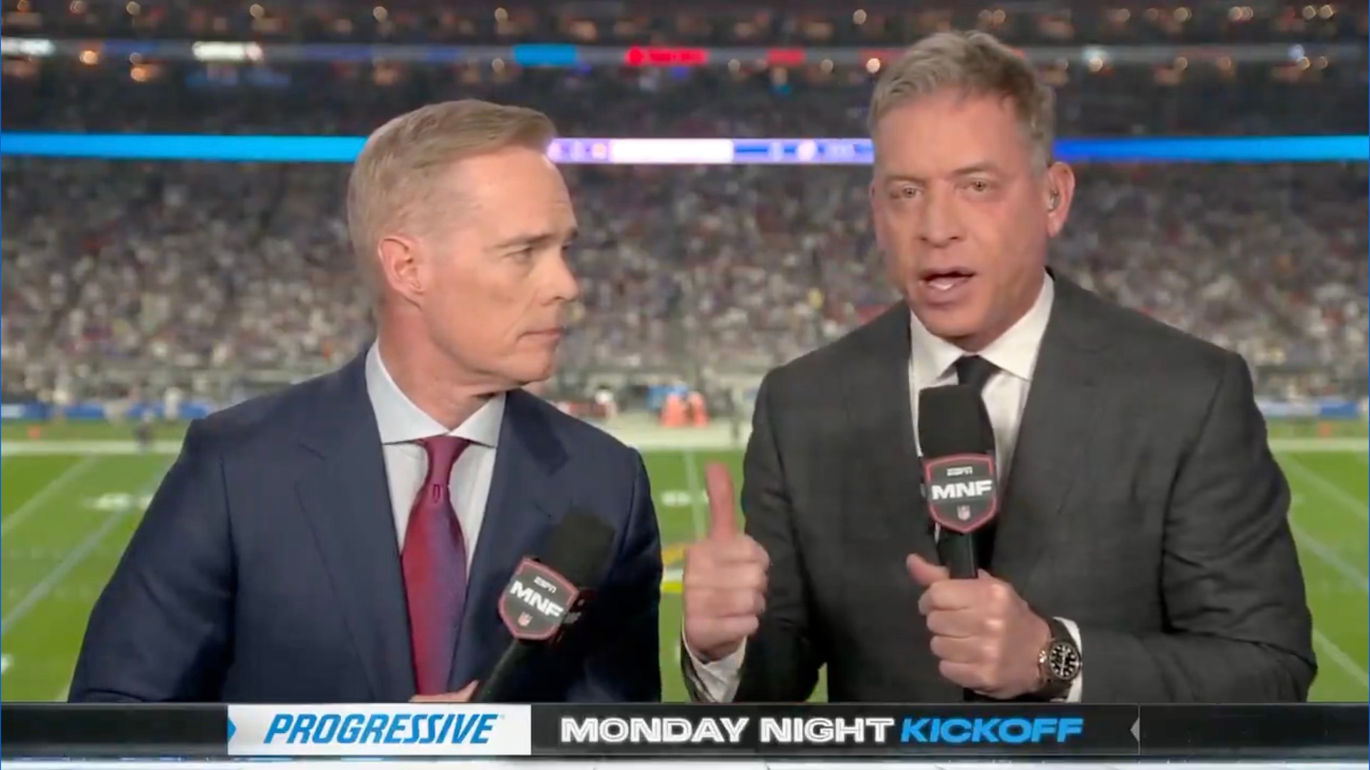 Troy Aikman's concerning voice during Rams-Vikings game raises health ...