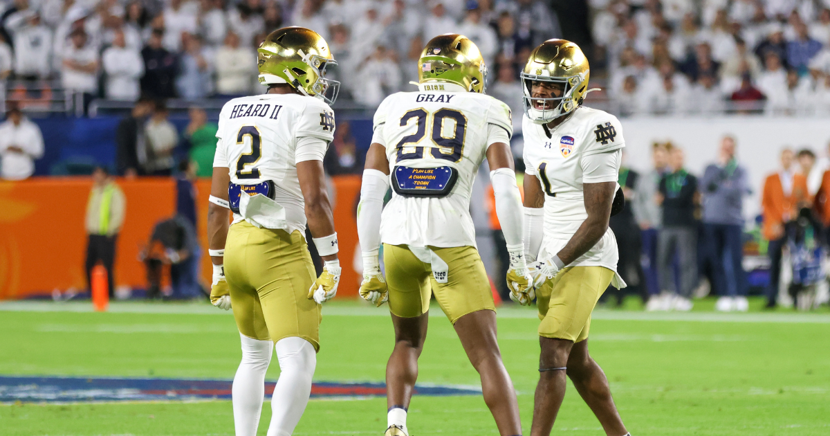 Carnell Tate Analyzes Key Traits and Challenges of Notre Dame's ...
