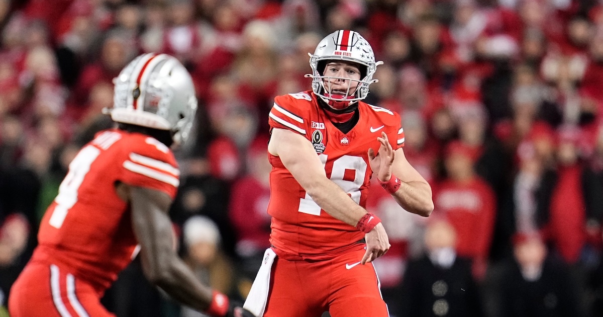 Jeremiah Smith Predicts Will Howard's First Round NFL Draft Selection After Championship Win ...