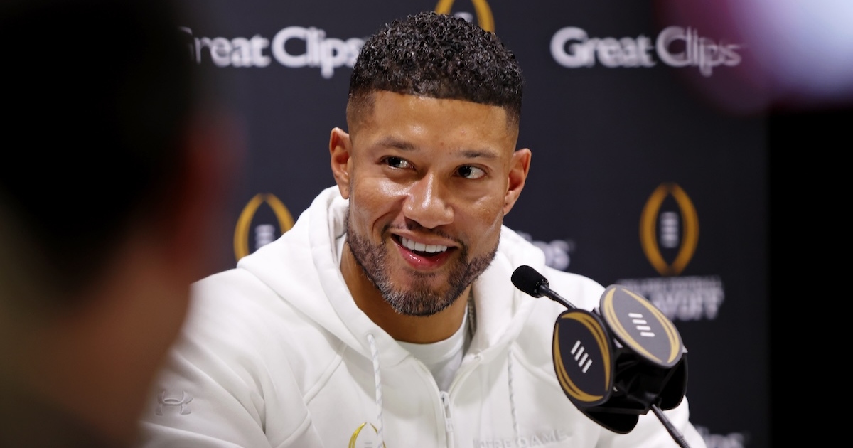 Marcus Freeman's Strategy: Leveraging Michigan vs. Ohio State for ...