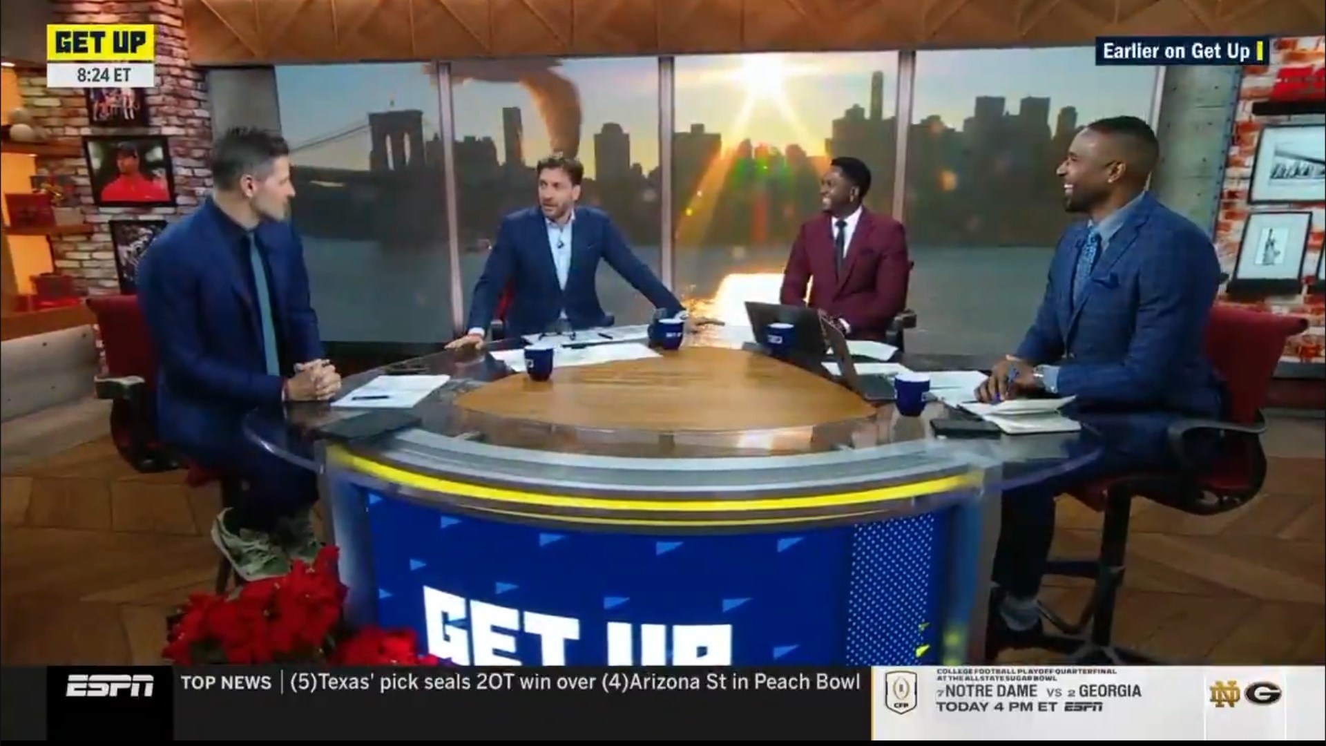 ESPN viewers shocked as Get Up crew faces unexpected animal encounter ...