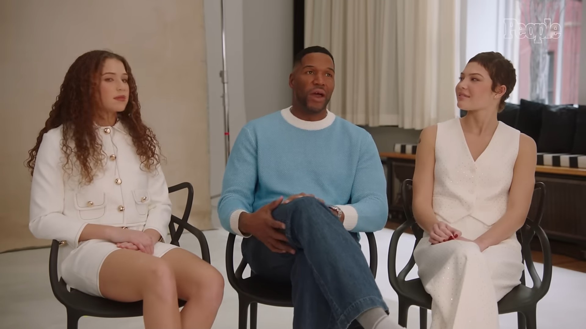 Michael Strahan's emotional response to daughter Isabella's cancer ...